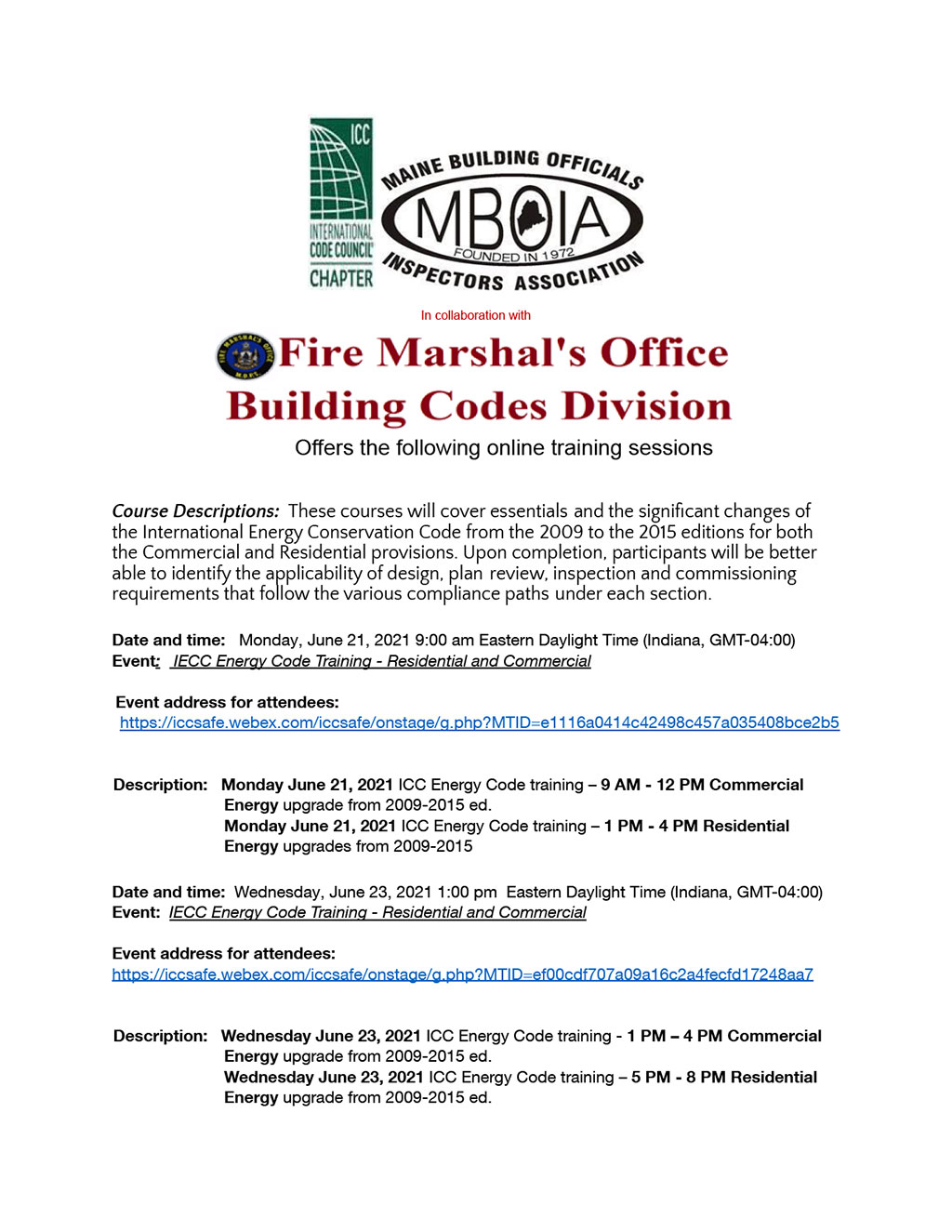 firemarshallbuildingcode - Deering Lumber